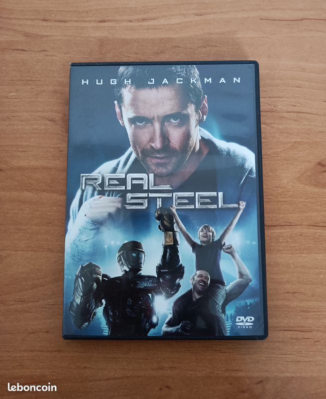Dvd. Real steel. Hugh Jackman. Dakota Goyo. Evangeline Lilly. John ...