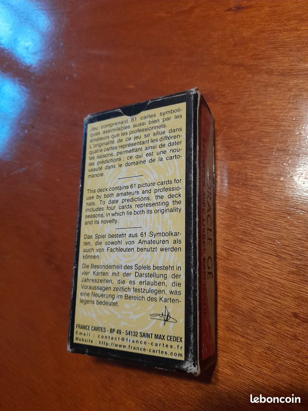 Oracle Gé de Gérard Barbier 1991 - Collection