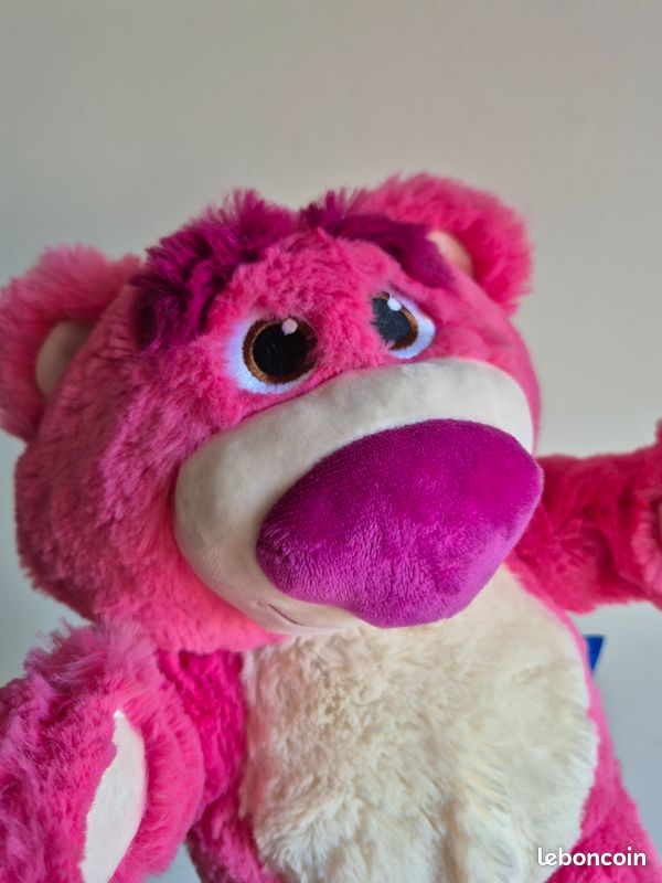 Peluche sonore de l'ours Lotso de Toy Story - Jeux & Jouets