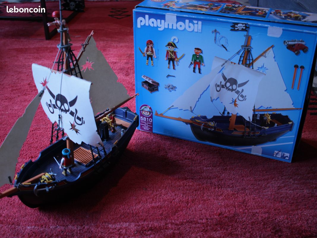 Bateau de pirates Playmobil - Jeux & Jouets