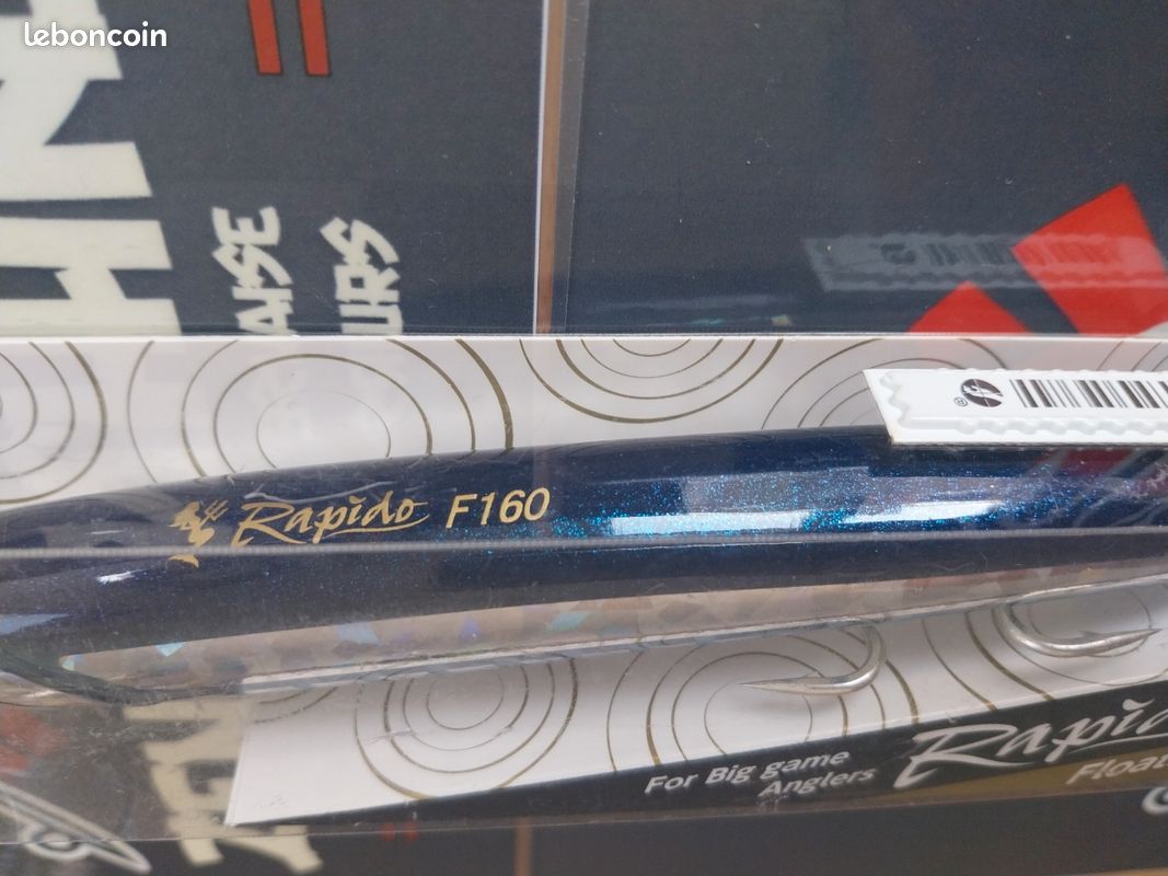🎣 Leurre de Surface MARIA Rapido F160 – Flottant – Neuf – 160mm / 50g ...
