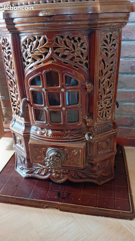 Fourneau décoratif en fonte - Électroménager
