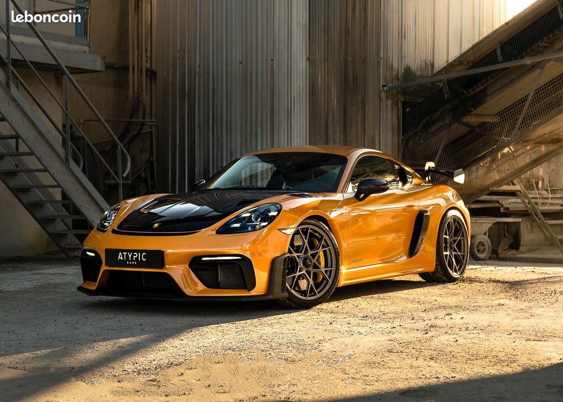 Porsche 718 Cayman GT4 RS | Très rare PTS Jaune Bahama | Pack Weissach ...