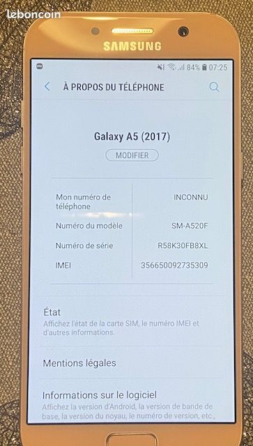 Telephone SAMSUNG GALAXY A5, Petit prix - Téléphones & Objets connectés