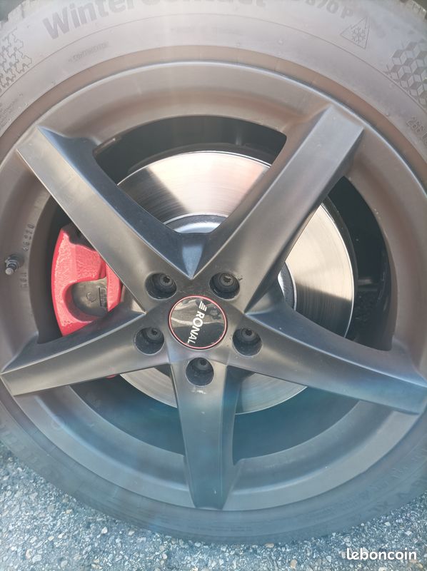 Pneus neige avec jantes alu - Équipement auto