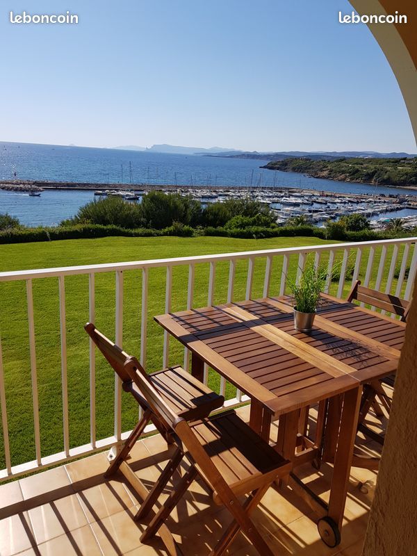 T2 vue mer panoramique la coudouliere - Locations saisonnières