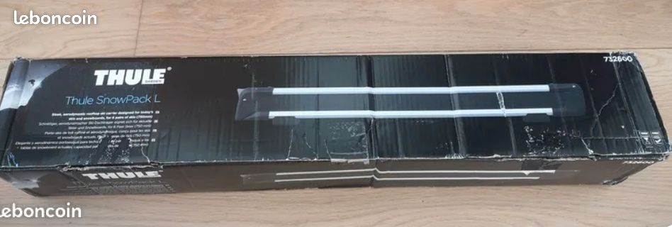Porte skis Thule Snowpack L 7326 - Équipement auto