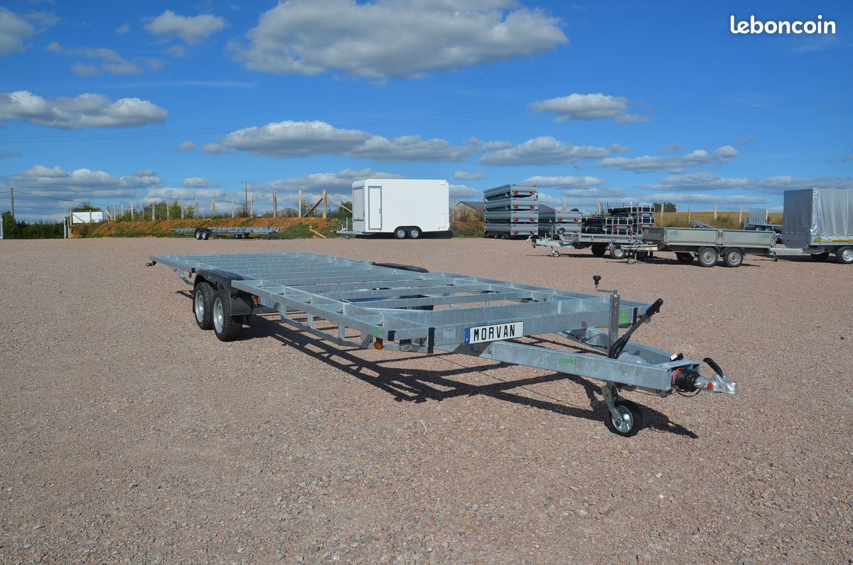Promo* SYMA chassis 7m20 remorque plateau pour Tiny House - Équipement auto