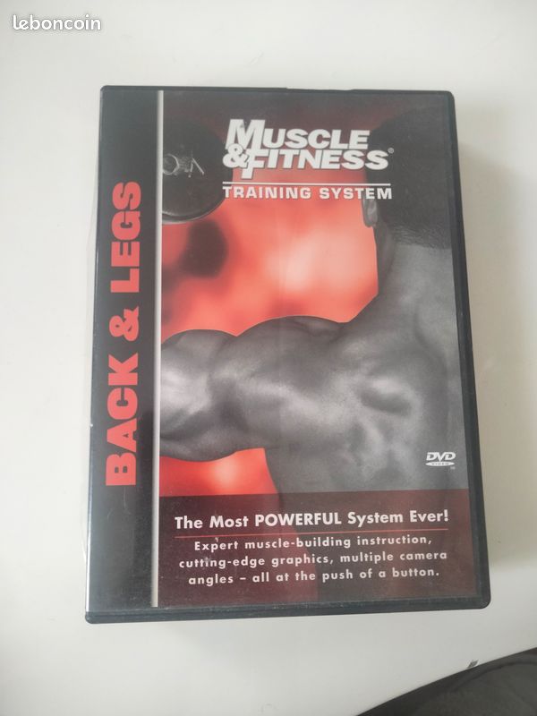 DVD Musculation - Dos & Jambes - DVD - Films