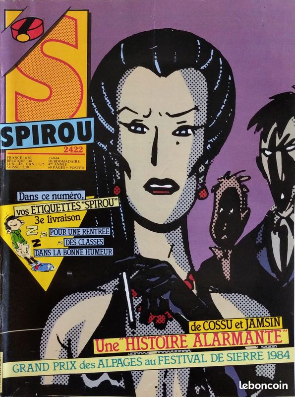 Spirou 2422 Septembre 1984 - Collection