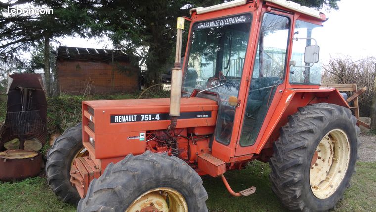Tracteurs agricoles d'occasion « renault 751 4 » Toute la France ...