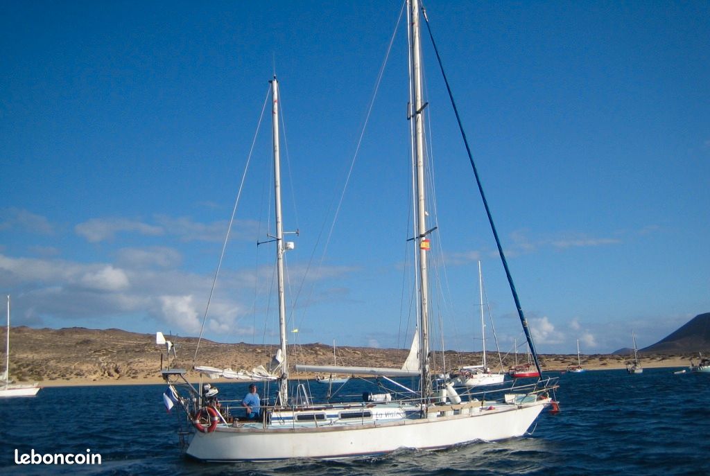 Voilier Ketch 12.5M – Coque inox 316 Titanium 🔹 Rare & Recherché 🔹 ...