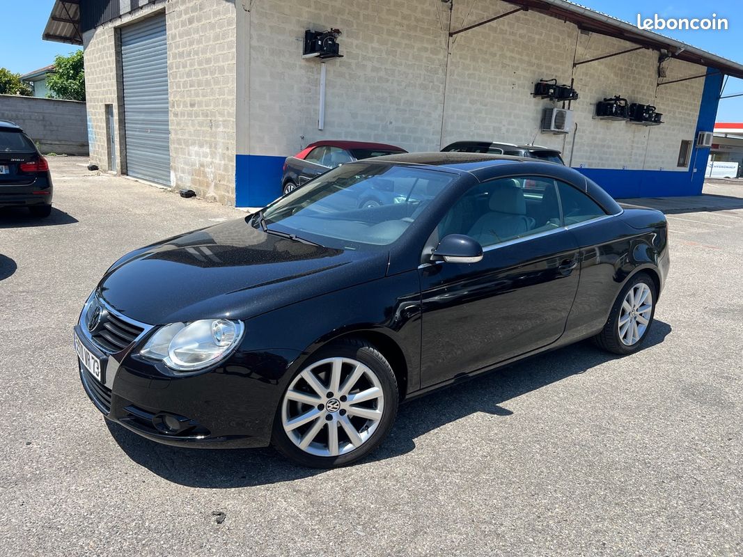 Volkswagen Eos cc Cabriolet 2.0 FSI 150CH DIN Sport 1ère main Ct Ok CARNET+ Factures+ 2clés ...