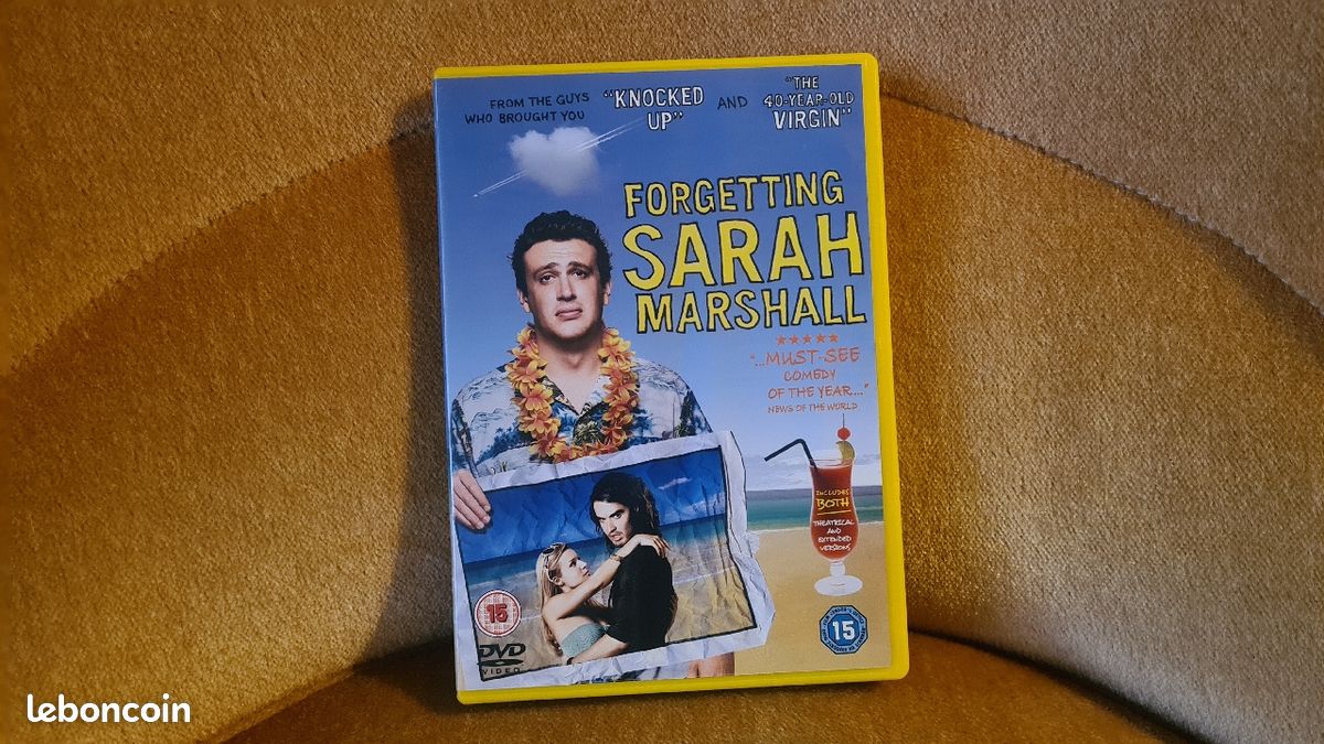 Film DVD en VO. " Forgetting Sarah Marshall " par Nicholas Stoller ...