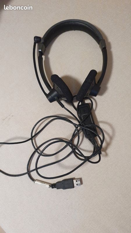 Casque micro sennheiser USB - Accessoires informatique