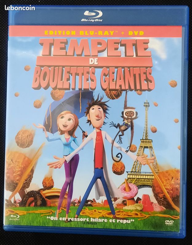 Tempête de boulettes géantes Blu-Ray + DVD comme neuf - DVD - Films