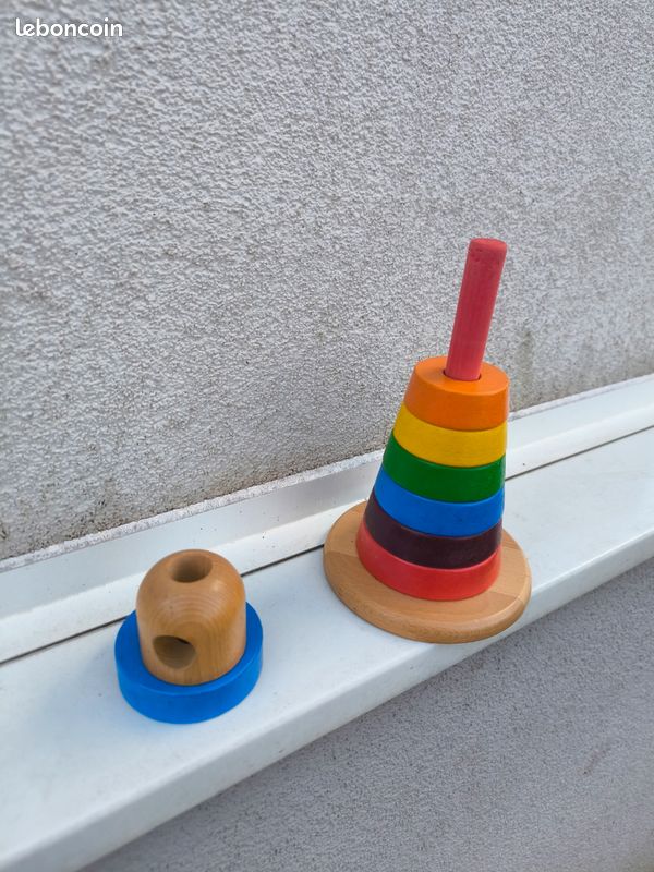 Jouet en bois , phare - Jeux & Jouets