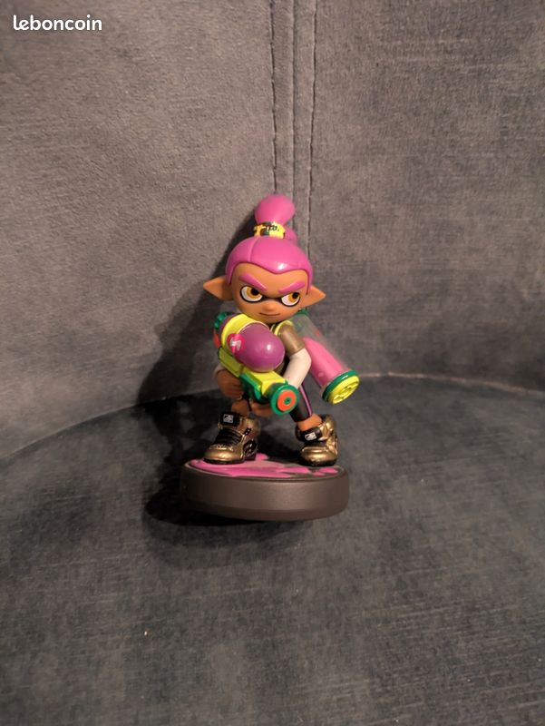Amiibo splatoon inkling cheveux violets - Jeux & Jouets