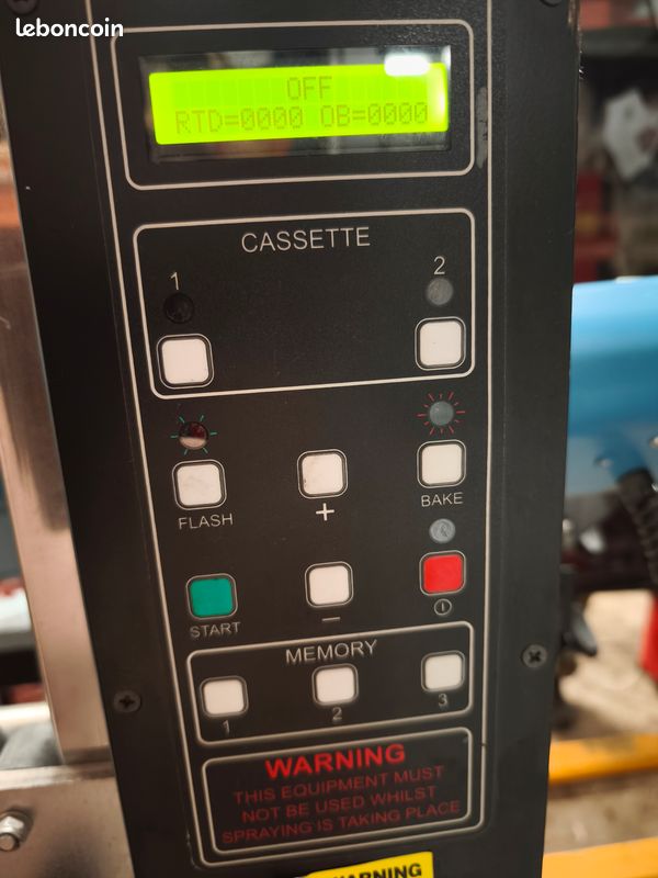 Sécheur Infrarouge Mobile IWATA pour carrosserie Très bon état ...