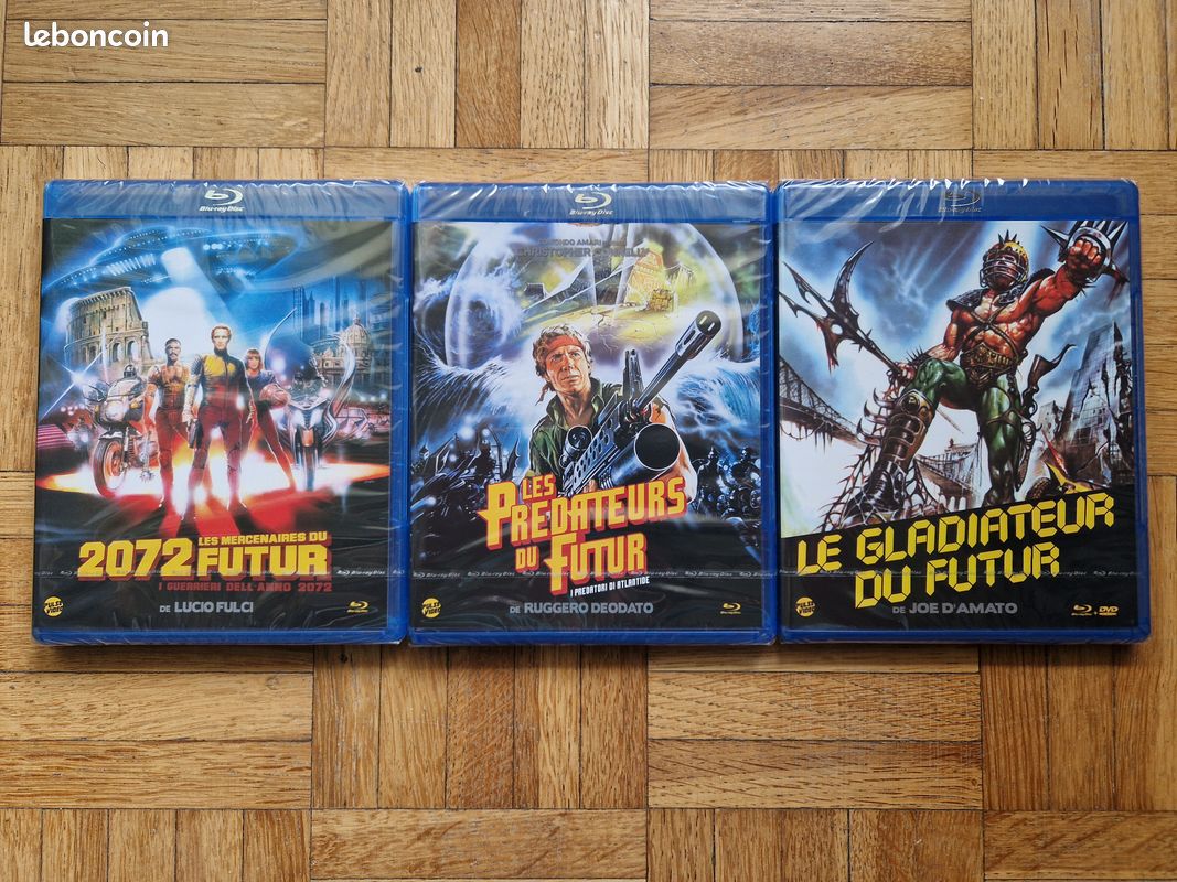 Le Gladiateur du futur - Les Prédateurs du futur - 2072 Les Mercenaires du futur - DVD - Films