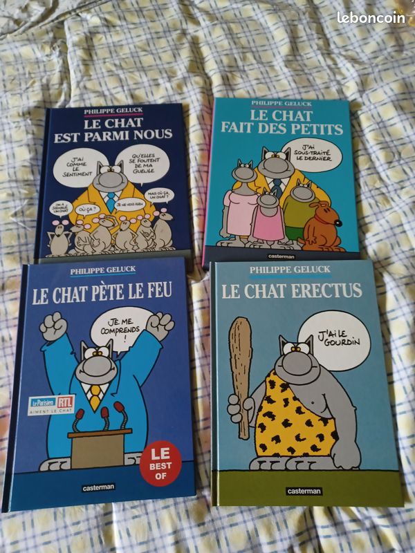 Lot bandes déssinées le chat - Collection