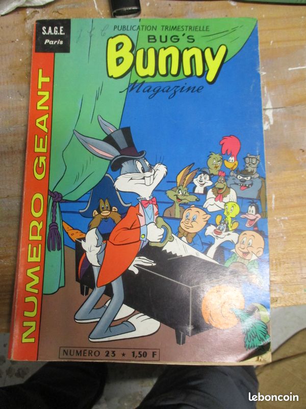 Bd petit format bugs bunny magazine n° 23 en bon etat - Livres