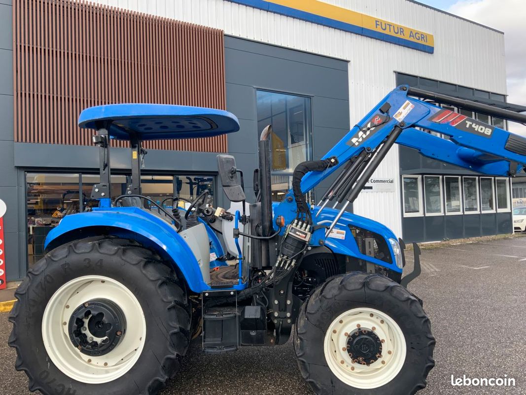 New Holland T5.100 DC ARCEAU + MX T408 - Tracteurs
