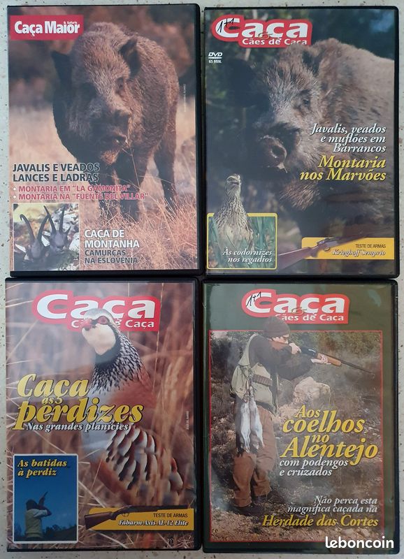 4 DVD Caça / Chasse - DVD - Films