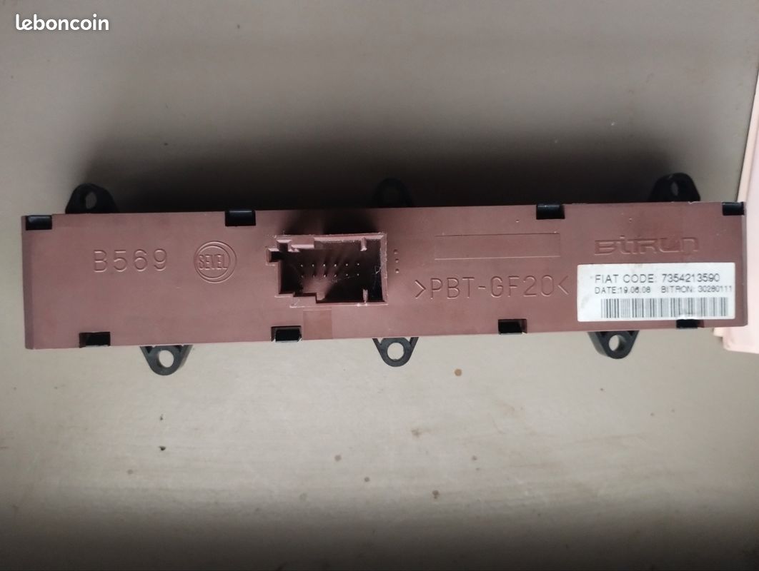 Commande warning ducato boxer - Équipement auto