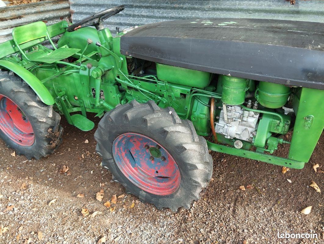 Micro tracteur HOLDER AM2 complet pour pièces ou à réparer - Tracteurs