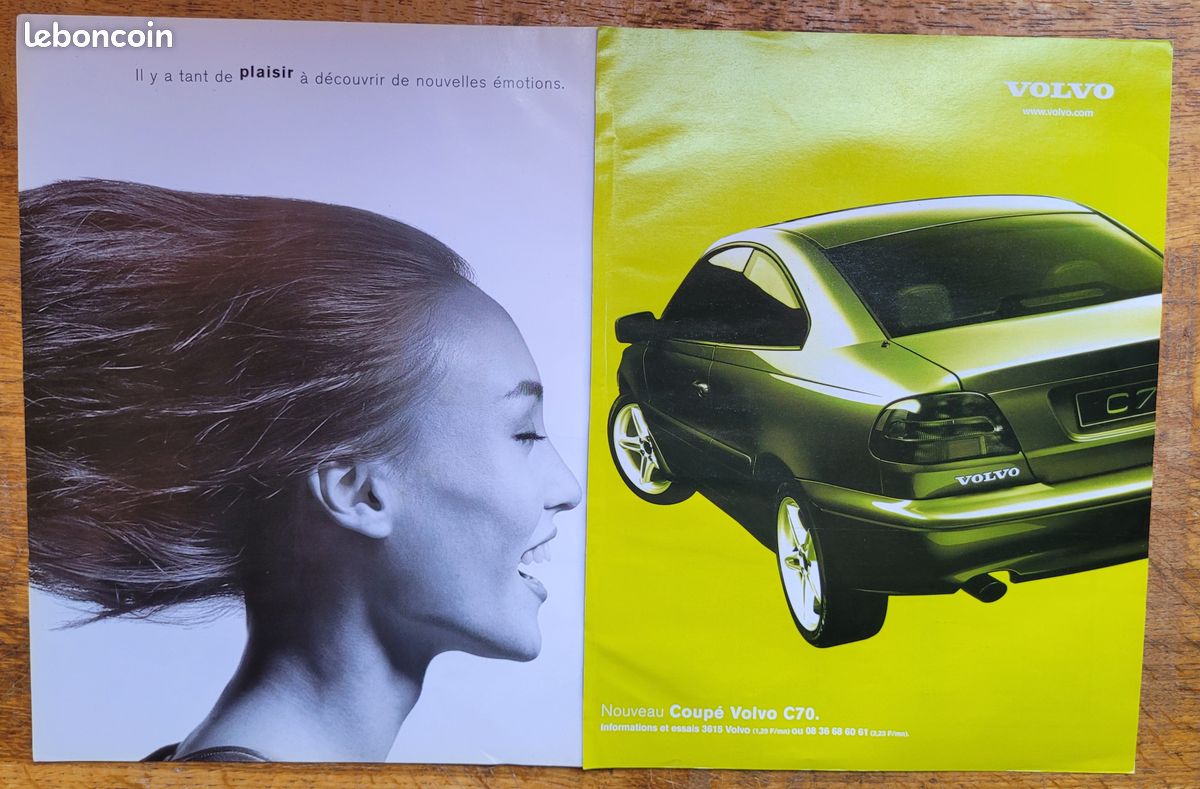 Publicité Volvo,Saab - Collection