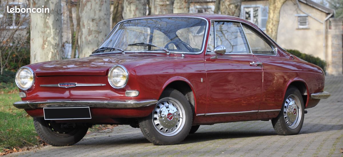 Simca 1000 coupé Bertone - Voitures
