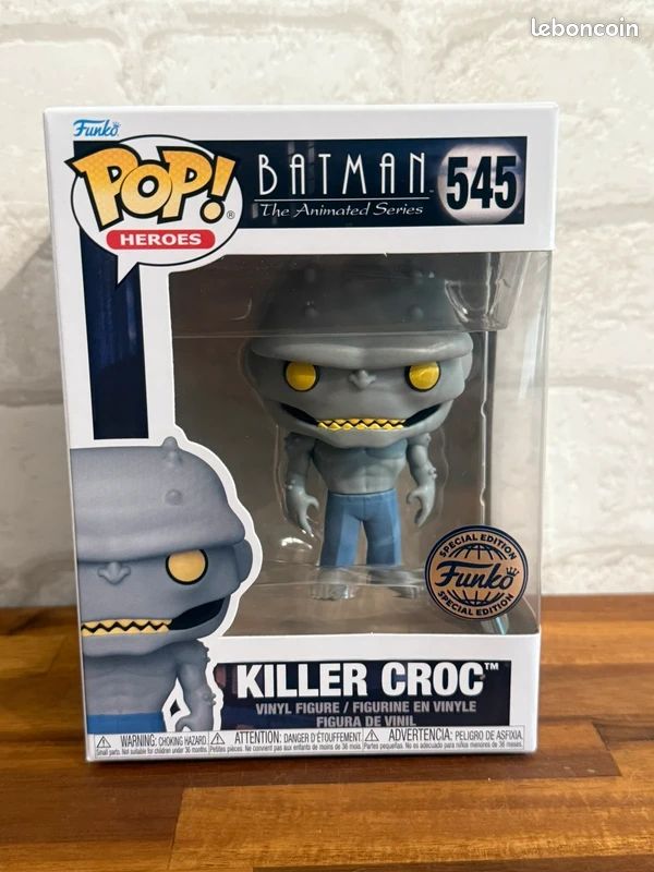 🦎💥 Funko Pop N°545 – Killer Croc – Batman: The Animated Series ...