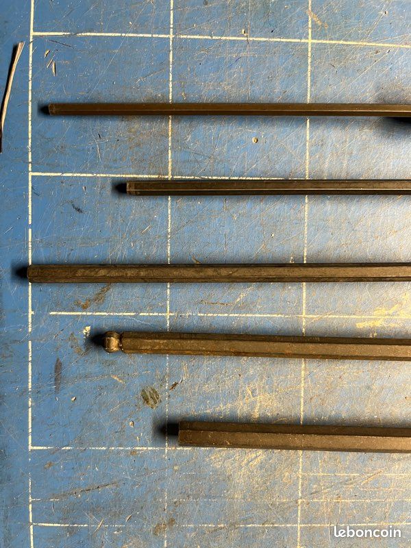 Lot de 5 clés en T btr facom - Bricolage