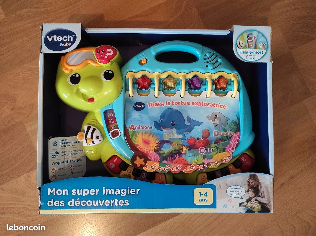 VTech - Tortue mon imagier - Jeux & Jouets