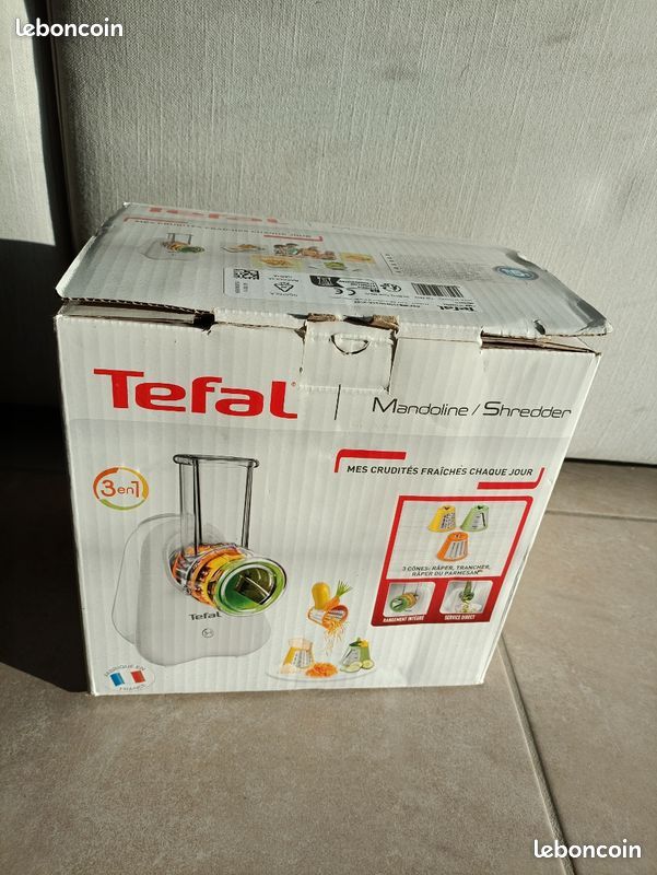 Tefal mandoline électrique shredder - NEUF SCELLE - Électroménager