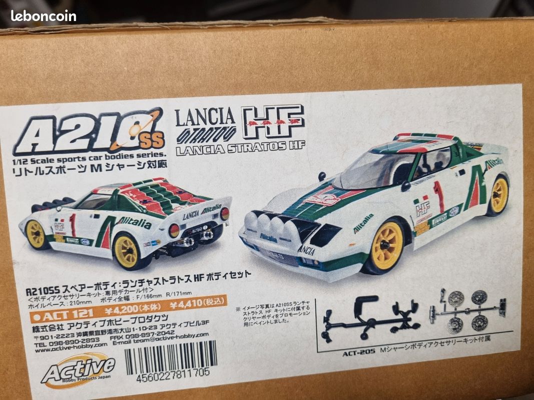 Lancia stratos 1/10 rc - Modélisme