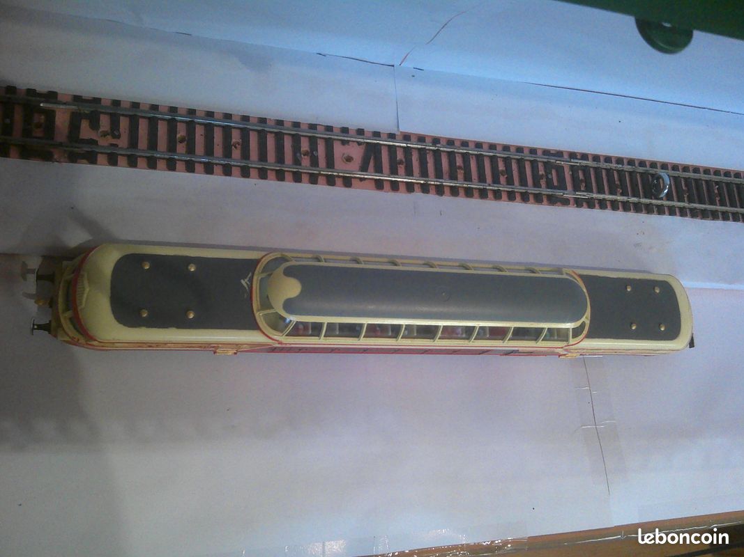 AUTORAIL PANORAMIQUE avec lumière JOUEF - NICE GENEVE - HO - Jeux & Jouets