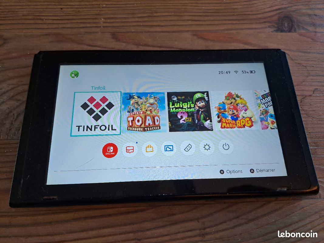 Switch v2 20 jeux - Consoles