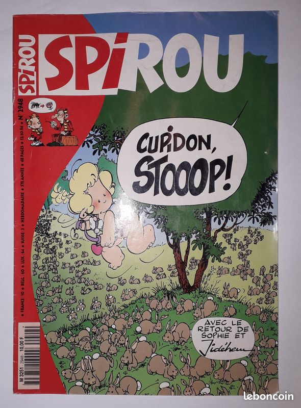 BD "Spirou" 1994 Revues Anciennes Hebdo - Collection