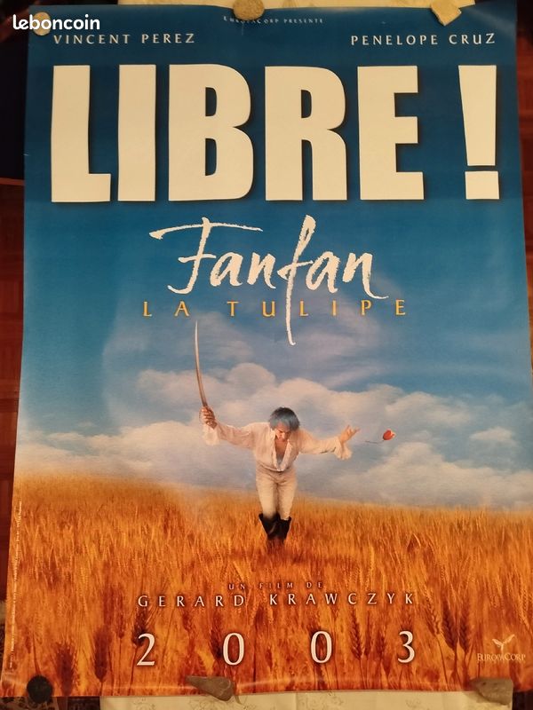 Grande affiche de Fanfan la tulipe - Collection