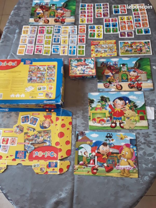 Boîte de jeu complète "Oui-Oui" de Clementoni - Jeux & Jouets