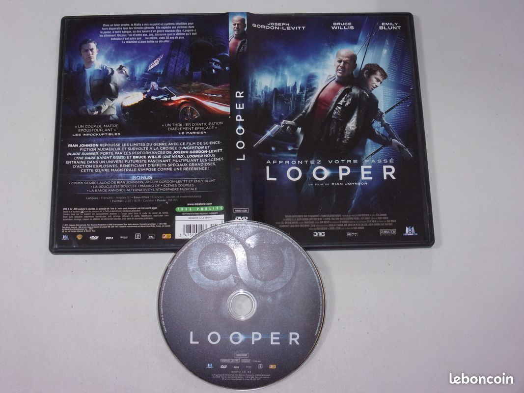 DVD Looper (avec Bruce Willis, 2012) - DVD - Films