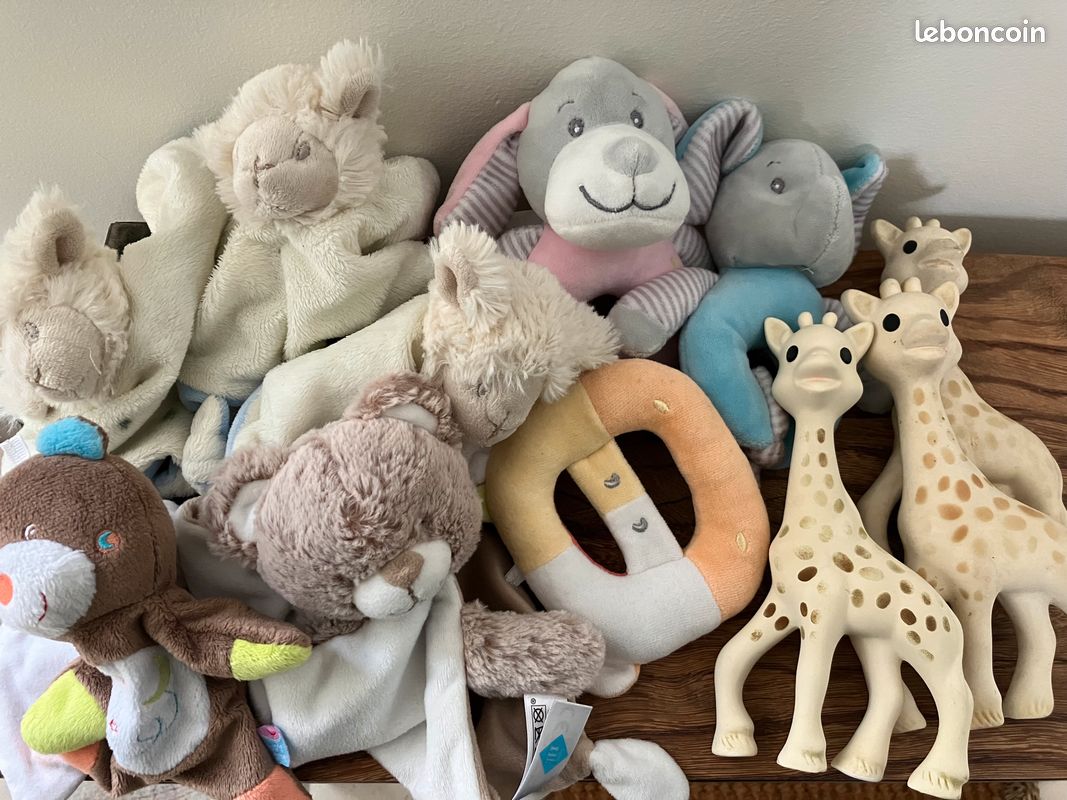 Peluches doudou le lot - Jeux & Jouets