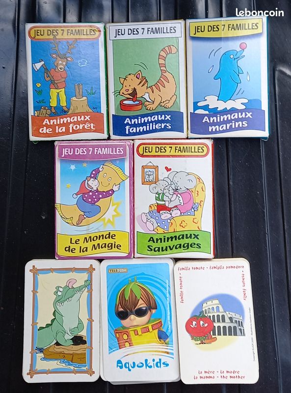 Jeu des 7 familles lot - Jeux & Jouets