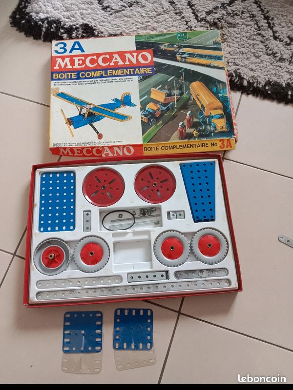 Boite complémentaire meccano 3A - Jeux & Jouets