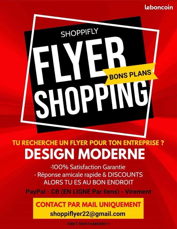 Création de visuel (flyer) petite entreprise, Discothèque. Bars ...