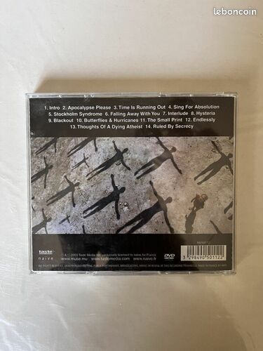 muse absolution cd dvd