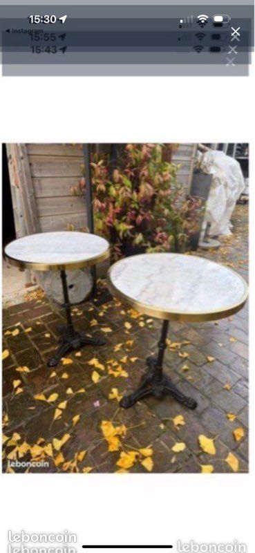 Guéridon bistrot parisien - Ameublement