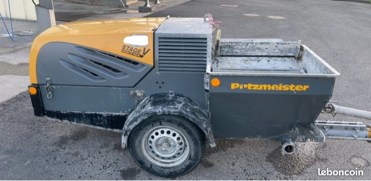 Machine à projeter d'occasion - BTP - Chantier gros-oeuvre - leboncoin